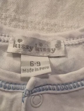 Kissy Kissy | Bottoms | Kissy Kissy Boys Size 69 Month White Blue ...